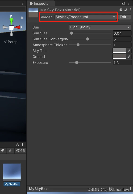 Unity Lighting -- 配置平行光源和天空盒 - 哔哩哔哩