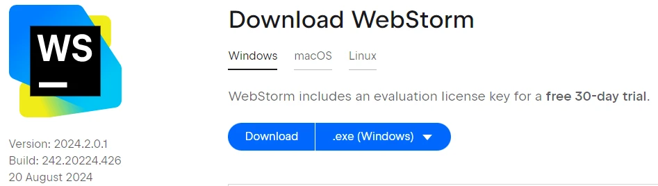 【2024.2】WebStorm破解版下载安装激活及汉化教程（附激活码+激活工具） - 哔哩哔哩