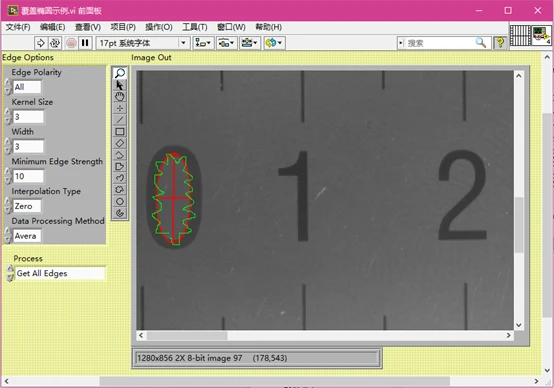 NI LabVIEW Vision Overlay Rotated Ellipse覆盖旋转椭圆 - 哔哩哔哩