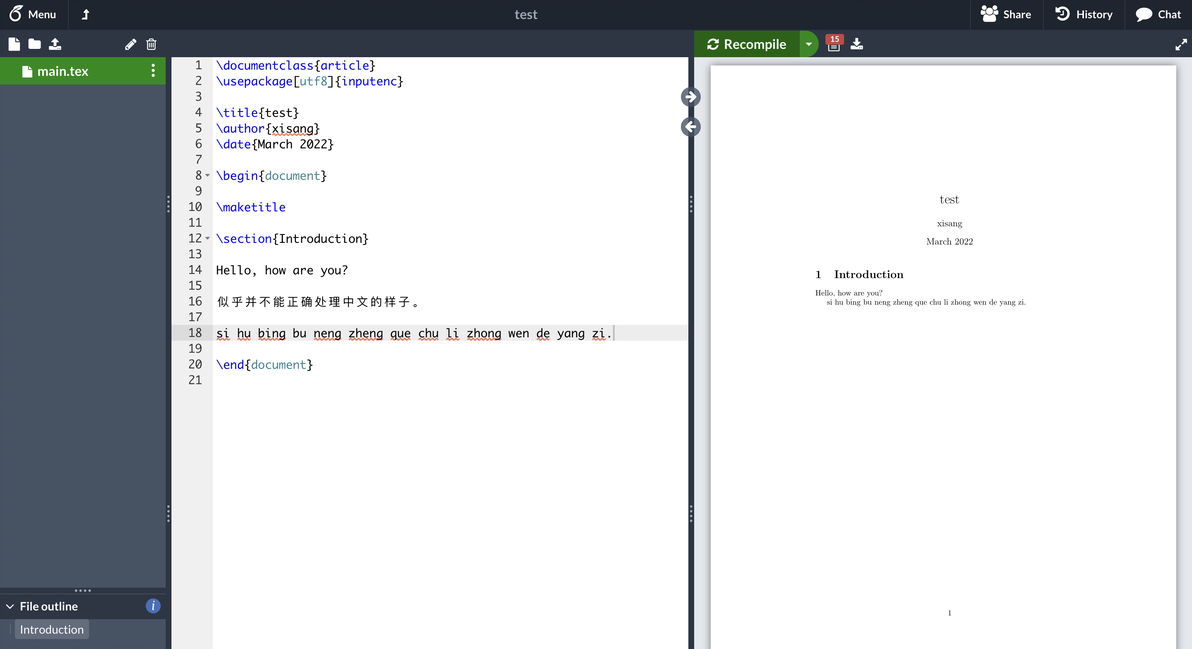 Latex日文入门指南(overleaf+xelatex+bxjs,附模板代码) - 哔哩哔哩