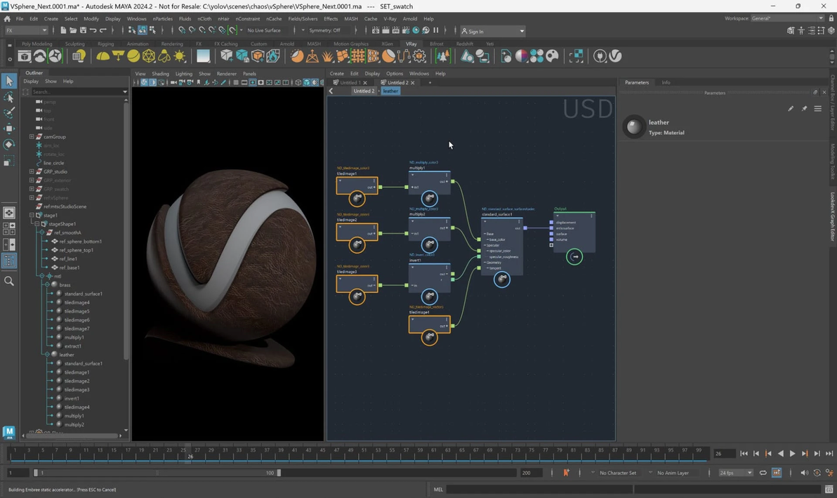 MaterialX 与 V-Ray：开创 3D 创意的新篇章 - 哔哩哔哩