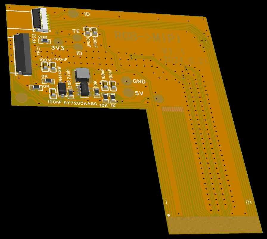 D133开发板mipi屏驱动步骤（1） - 哔哩哔哩