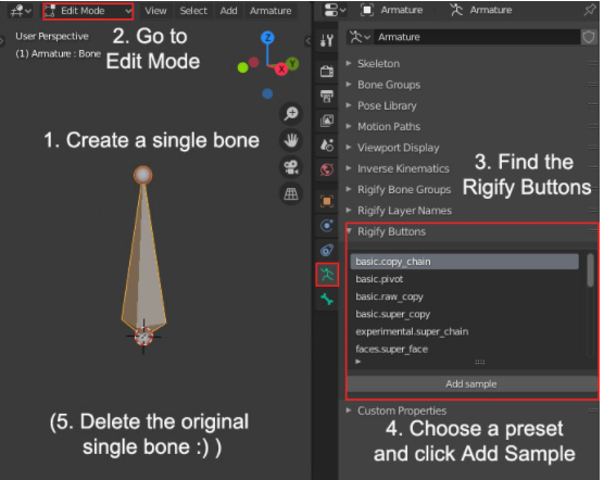 Rig ANYTHING with Rigify 学习笔记（插件-绑骨） - 哔哩哔哩