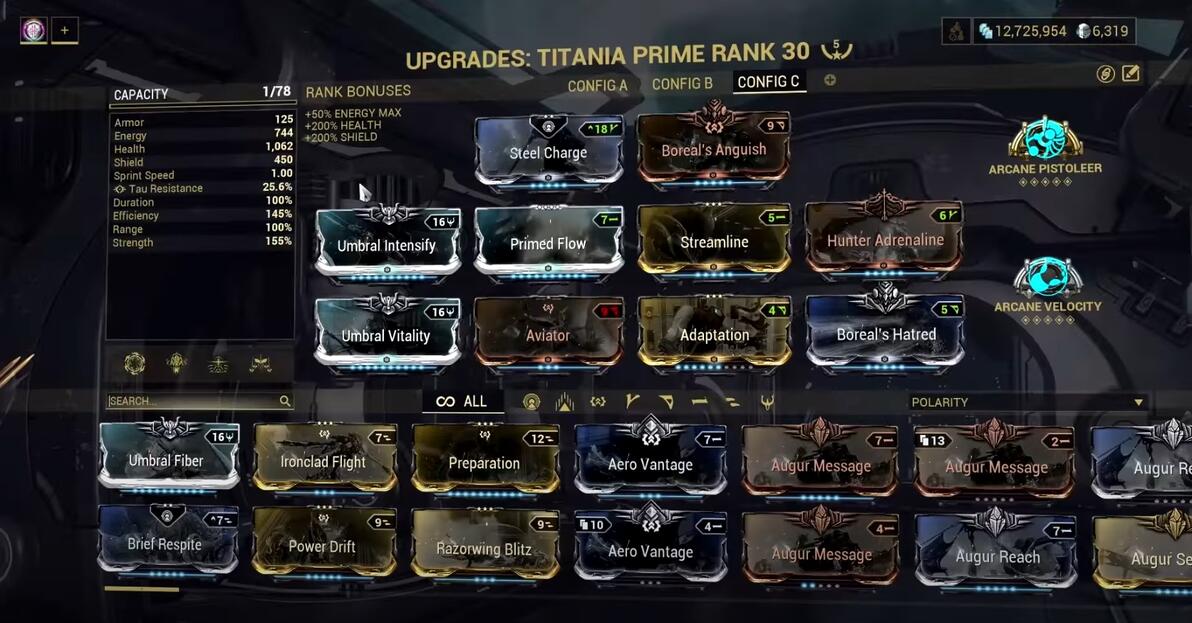 Warframe TITANIA PRIME 配置指南 - 哔哩哔哩