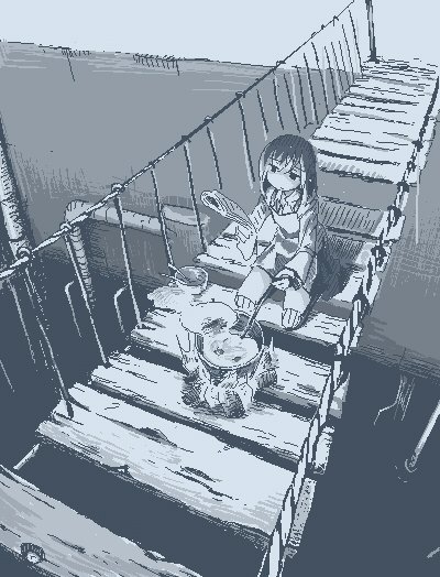 推特画师Hamster Fragment作品：一心寻死的少女 - 哔哩哔哩