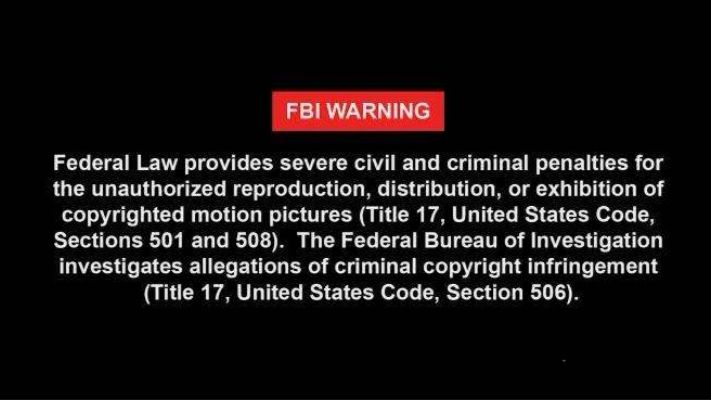 为什么有的电影片头出现“FBI WARNING”？看完解开我多年的疑惑 - 哔哩哔哩