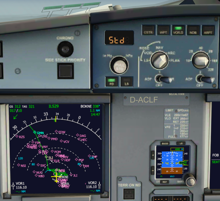 【A320 Magnifier】导航显示器（Navigation Display/ND） - 哔哩哔哩