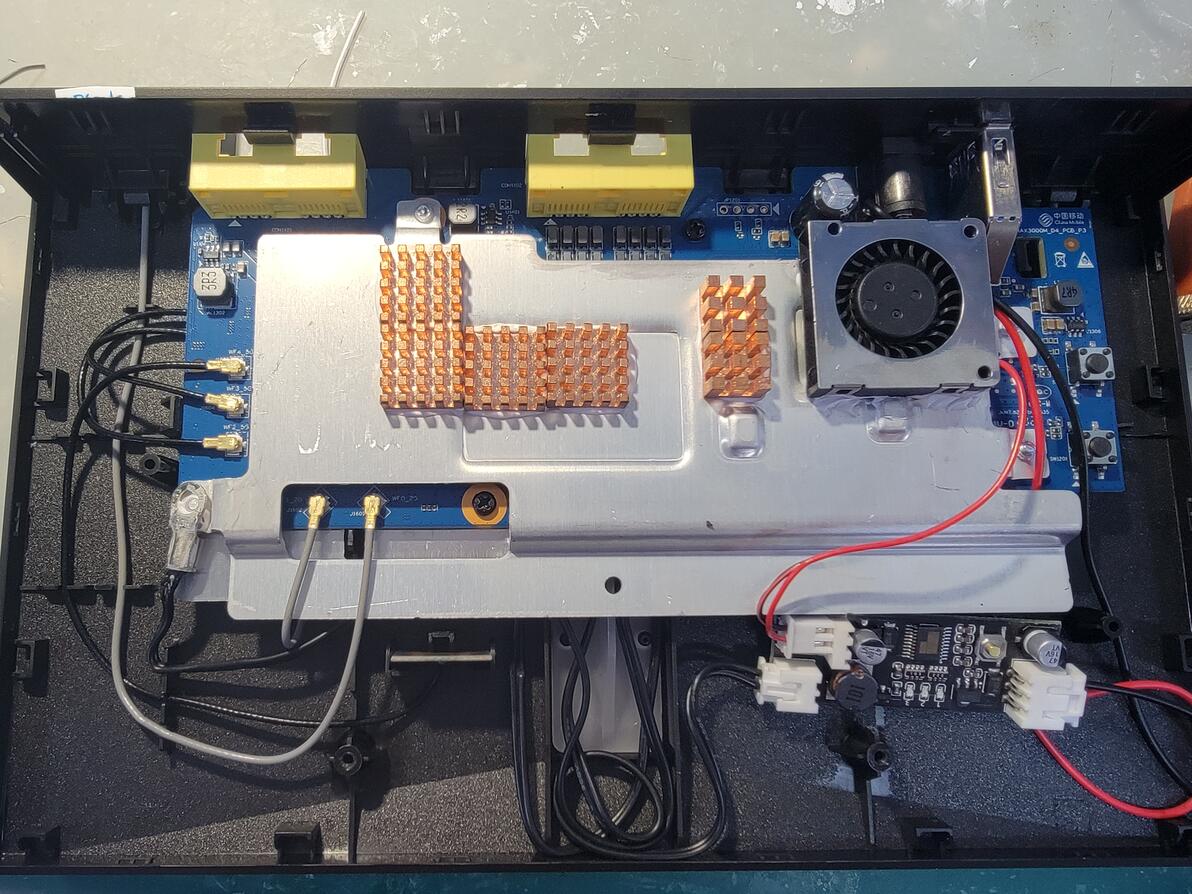 RAX3000M改主动散热，带温控，超低噪音 - 哔哩哔哩