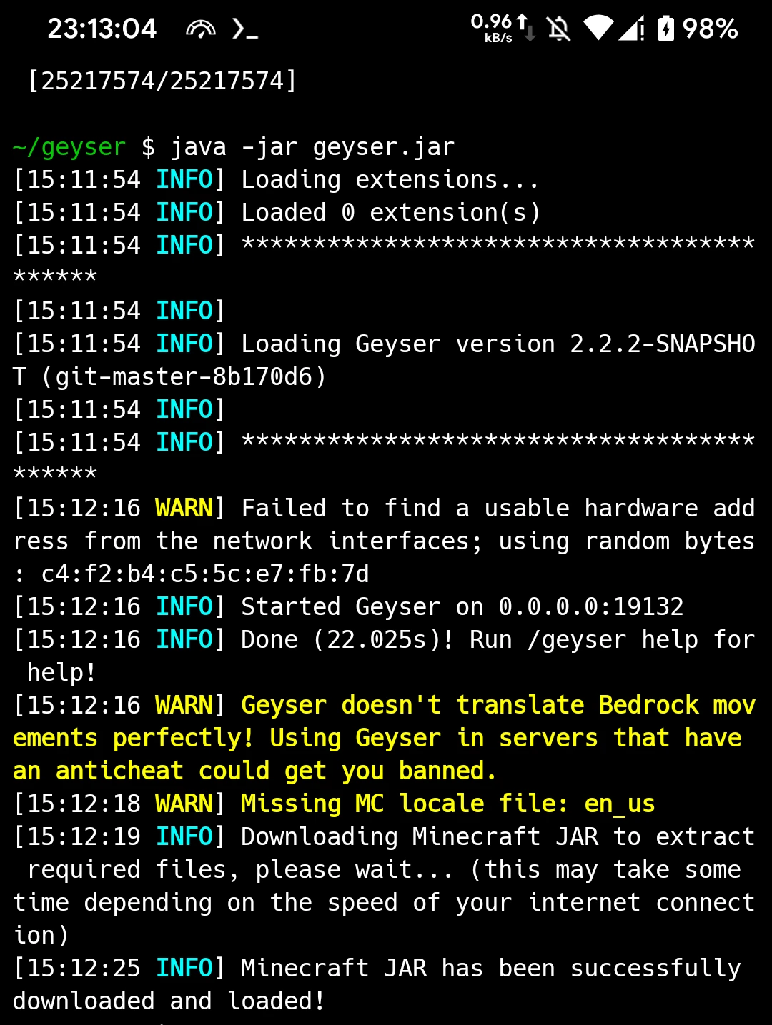通过独立Geyser打破MC基岩版与Java版的隔阂 - 哔哩哔哩