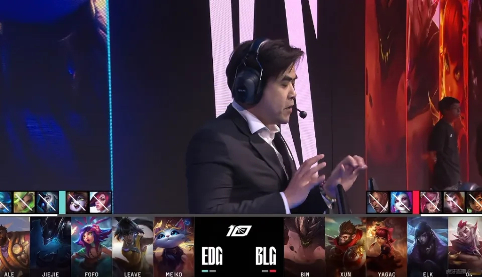 Leave成突破口，BLG斩获三连胜，EDG官博发文致歉要换AD？ - 哔哩哔哩