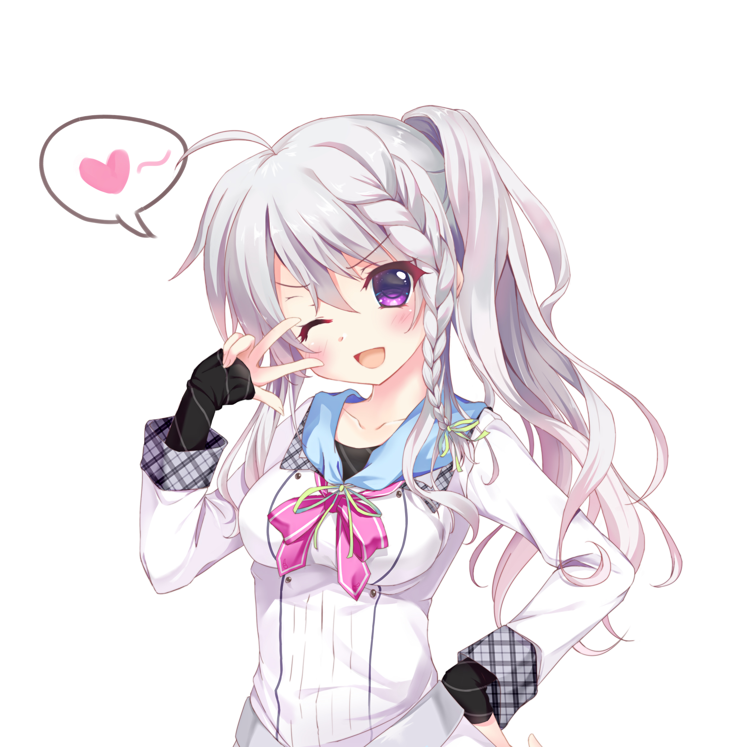 【9-nine】新海天|九条都|图片|pixiv - 哔哩哔哩