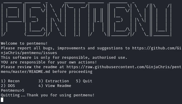 Pentmenu使用教程。黑客必备DDoS攻击工具。Kali Linux入门教程。安卓Termux可用 - 哔哩哔哩