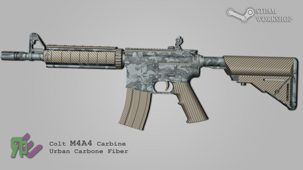 m4a4：游戏，短管武器和现实配件科普 - 哔哩哔哩
