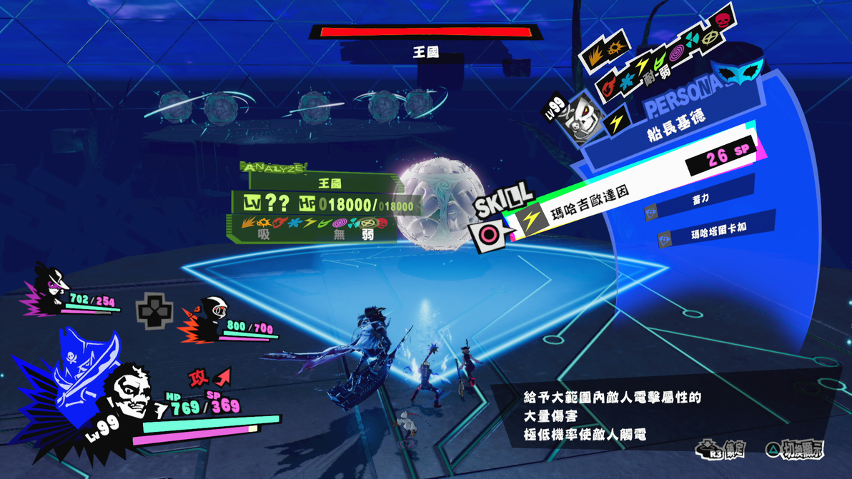 【P5S】Risky极·德谬哥/伪神流程分析+低配攻略方法（含一周目打法和简单的合P方法） - 哔哩哔哩