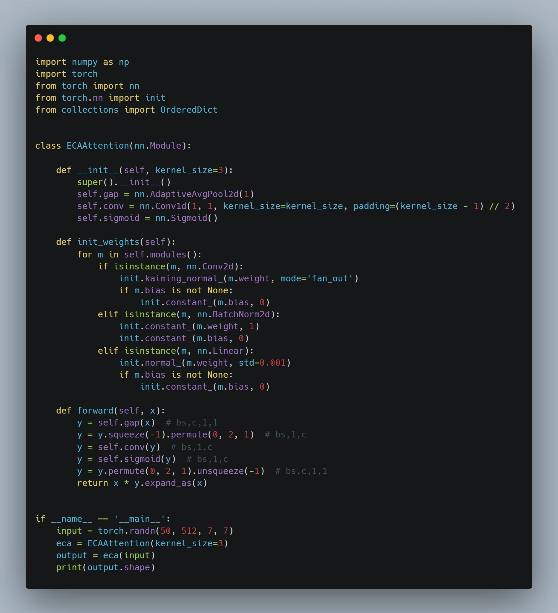 ECA-Net介绍 - 哔哩哔哩