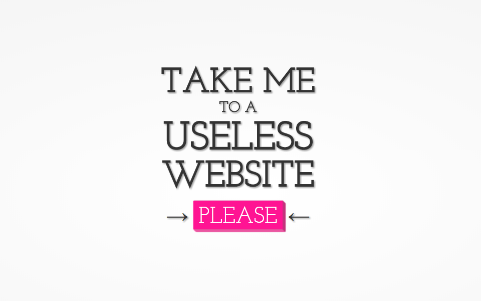 【有趣网站推荐】一些外网无聊有趣网站的传送门和概况。 - 哔哩哔哩