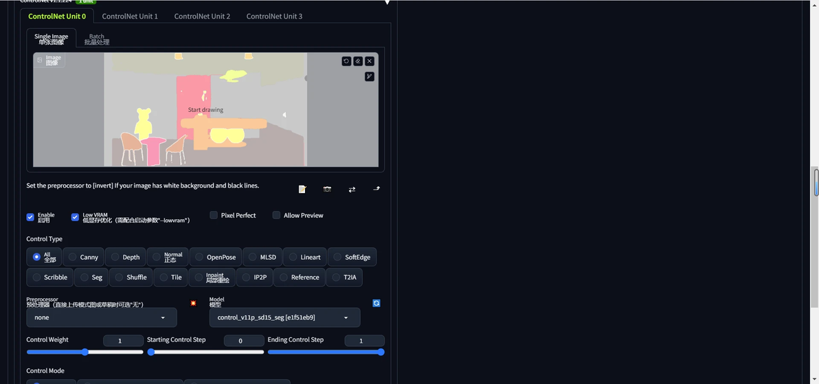 【Ai绘画 | Stable diffusion】进阶教学 | 规则通用图像分割（OneFormer) - 哔哩哔哩