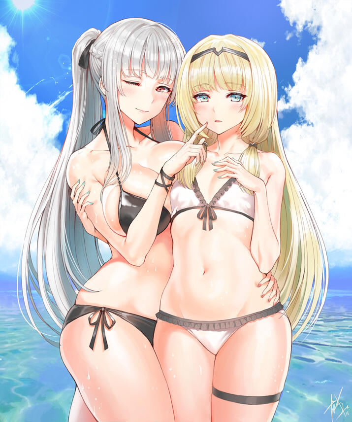 P站美图&画师分享 少女前线-AN 94&AK 12 第一期 - 哔哩哔哩