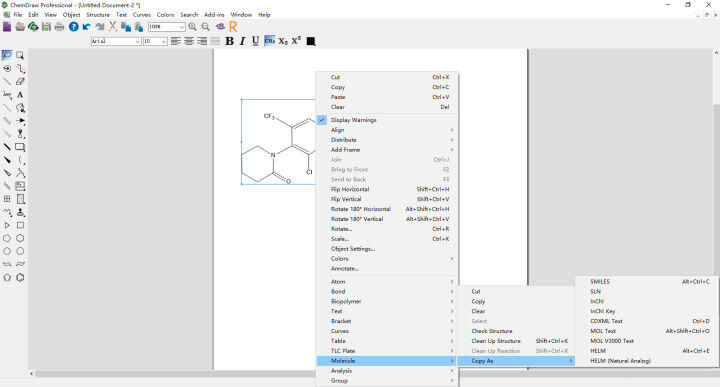 KingDraw和ChemDraw支持互通！导入结构式只需要这几步 - 哔哩哔哩