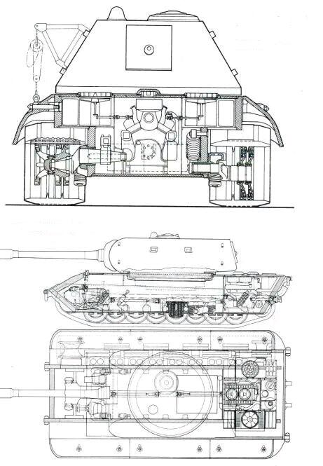 战车溯源：鼠式的竞争对手，E系列唯一走下图纸的E-100重坦 - 哔哩哔哩