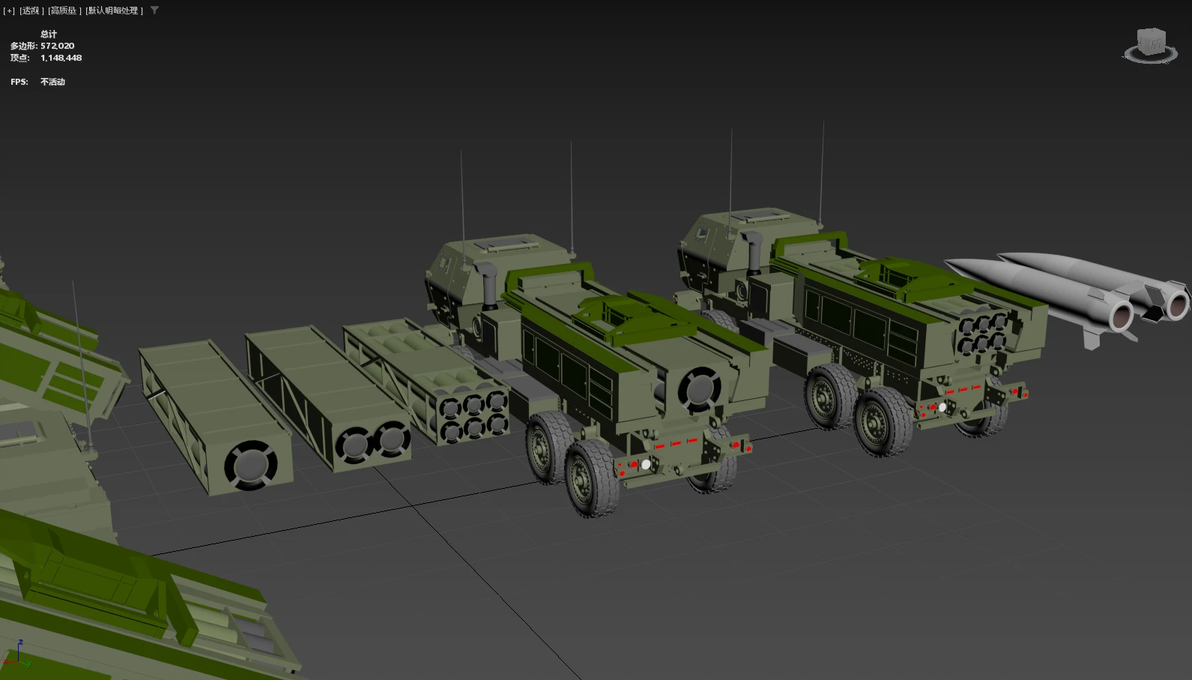 美国海军陆战队 M142 HIMARS 海马斯火箭炮 - 哔哩哔哩