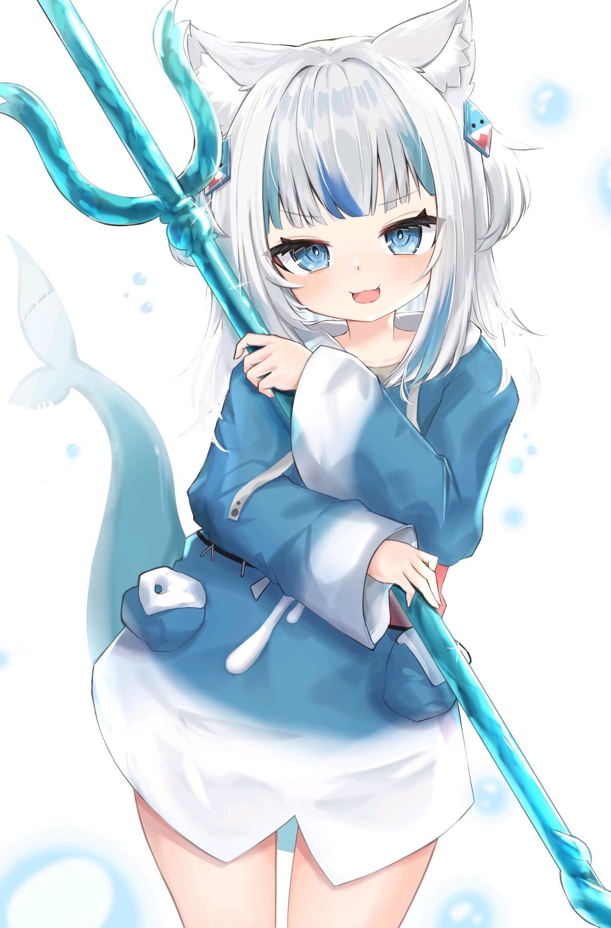 噶呜·古拉Gawr Gura美图专栏十八 - 哔哩哔哩