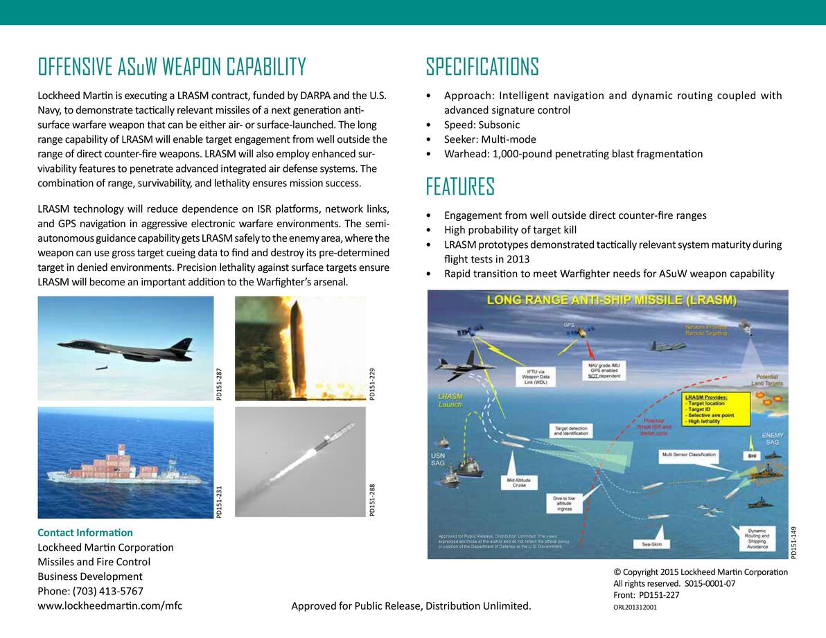LRASM 反舰导弹详细介绍与一些个人观点 - 哔哩哔哩