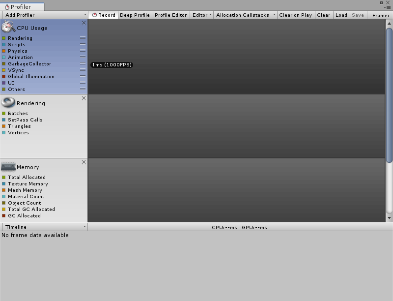 Unity 使用Profiler Window进行优化 - 哔哩哔哩