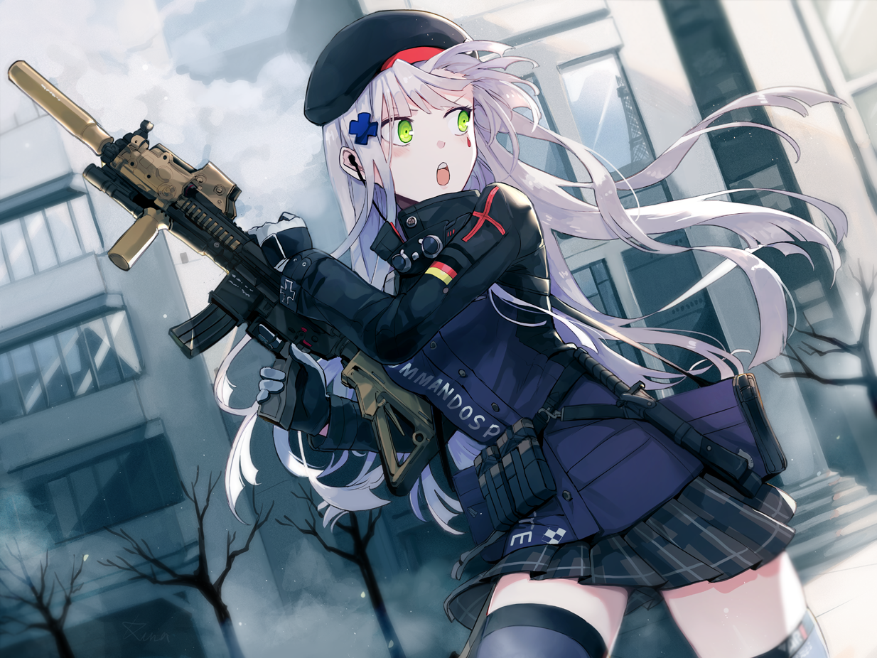 少女前线图片系列：HK416系列第二弹 - 哔哩哔哩