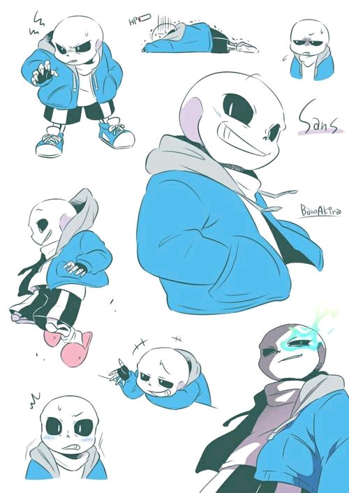 传说之下(Undertale):Sans-能力统计 维基介绍（一） - 哔哩哔哩
