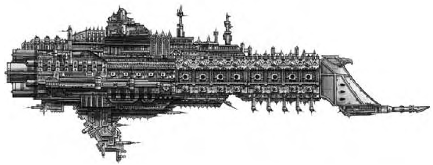 战锤40k：战锤世界观全种族太空舰船图表（人类帝国、混沌） - 哔哩哔哩
