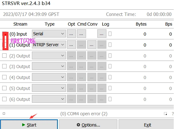 ntrip基站--任意品牌rtk利用rtklib转发设置cors基站 - 哔哩哔哩