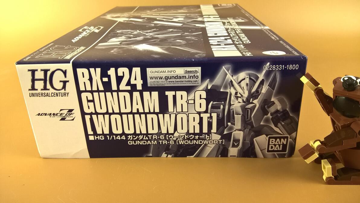 HG(PB)：RX-124 TR-6(伍德渥特) 模型相关资料(外盒/板件/说明书/官图收藏/相关视频） - 哔哩哔哩