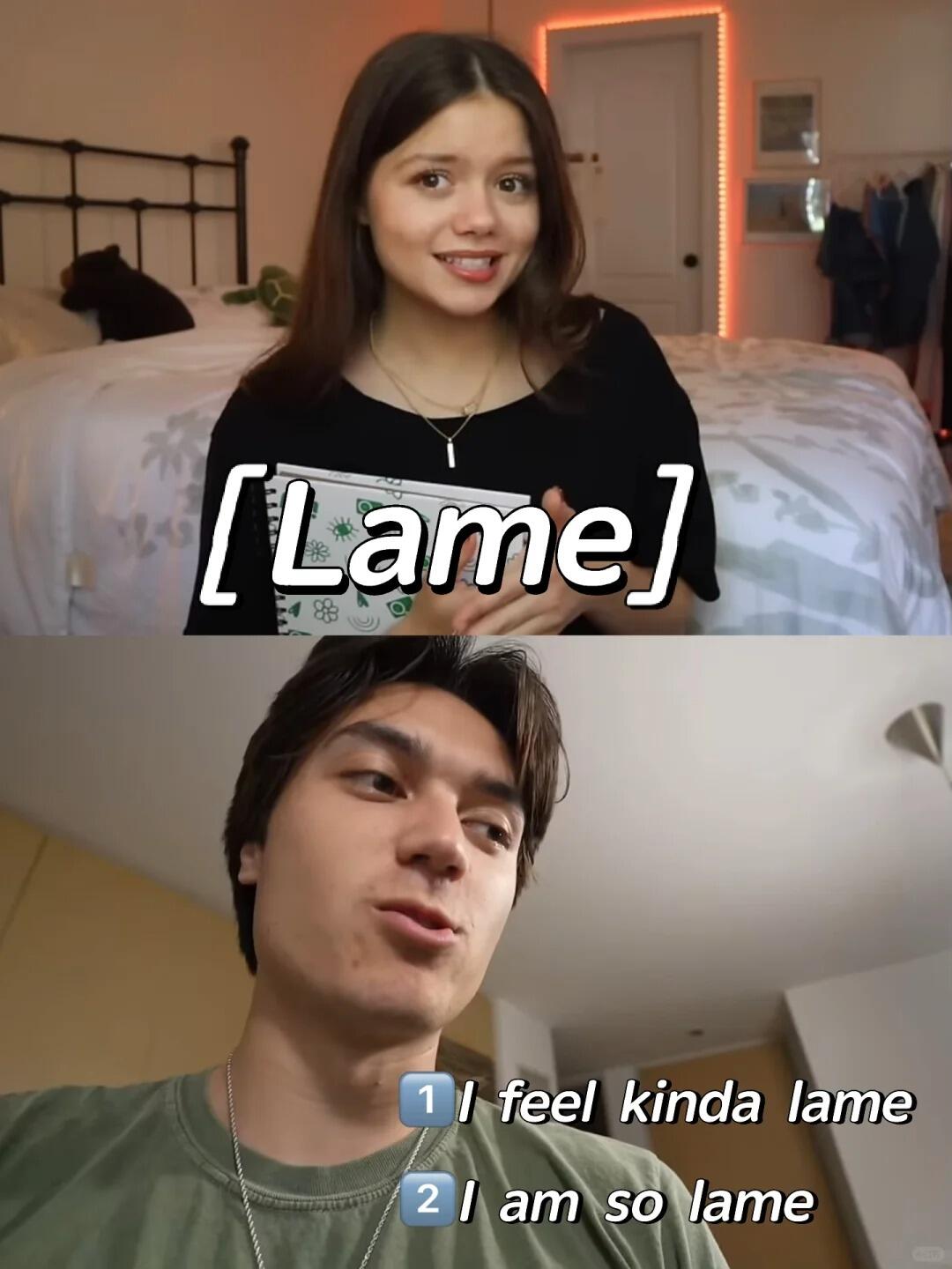 Youtuber经常说的“lame”是什么意思？ - 哔哩哔哩