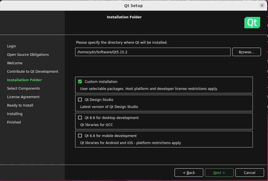 虚拟机Ubuntu22.04自动和手动安装qt可视化平台的方法以及常见问题的处理，使用gean4前 - 哔哩哔哩