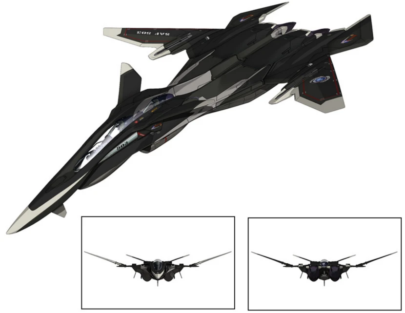 【战斗妖精雪风】FRX-00/FFR-41MR MAVE战术侦察机 - 哔哩哔哩