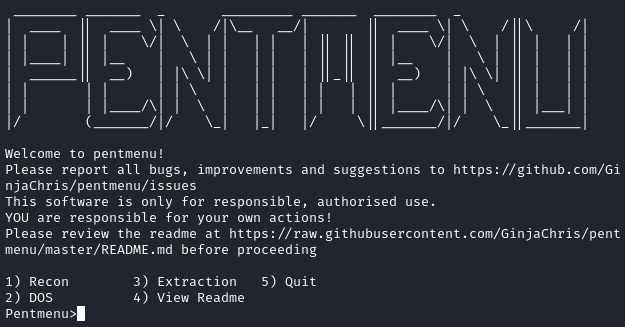 Pentmenu使用教程。黑客必备DDoS攻击工具。Kali Linux入门教程。安卓Termux可用 - 哔哩哔哩