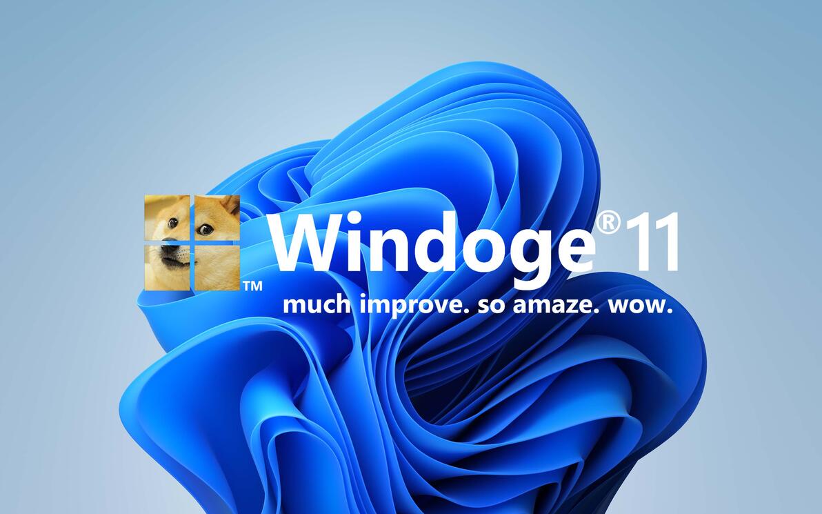 自制Windoge 11 壁纸 Wallpaper - 哔哩哔哩