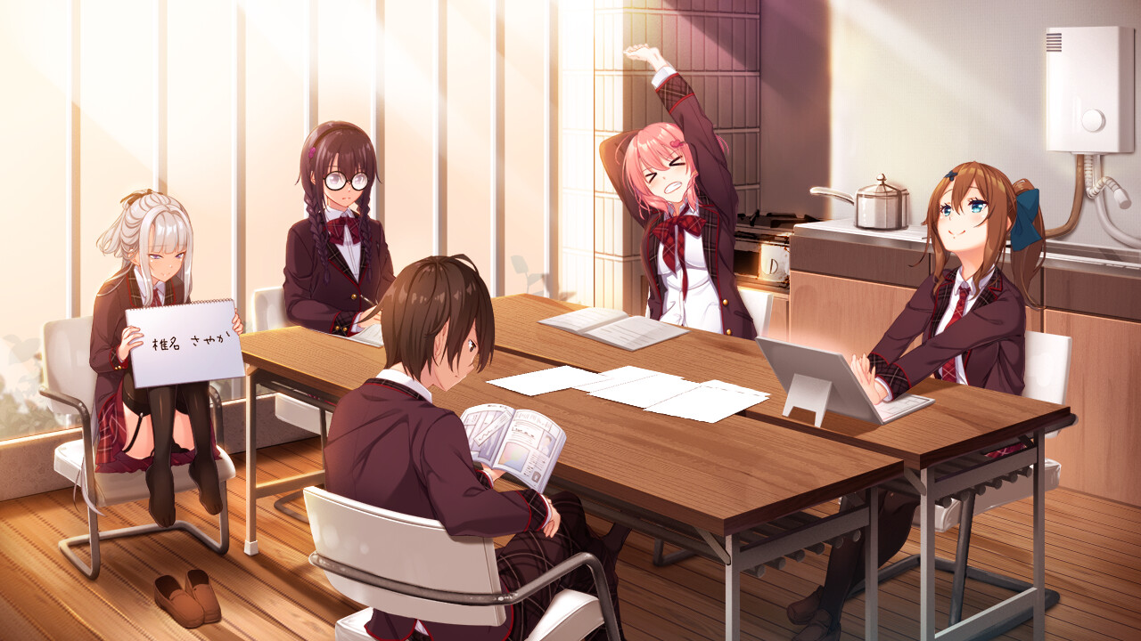 [galgame]日推108期:当孤僻之人遇上青春生活 - 哔哩哔哩