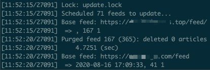 折腾系列二：RSSHub+TTRSS+Fever插件+自动更新+跨域服务 - 哔哩哔哩