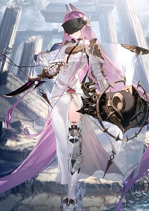 FGO剑阶美杜莎技能介绍，50冲绿单，但自buff很低 - 哔哩哔哩