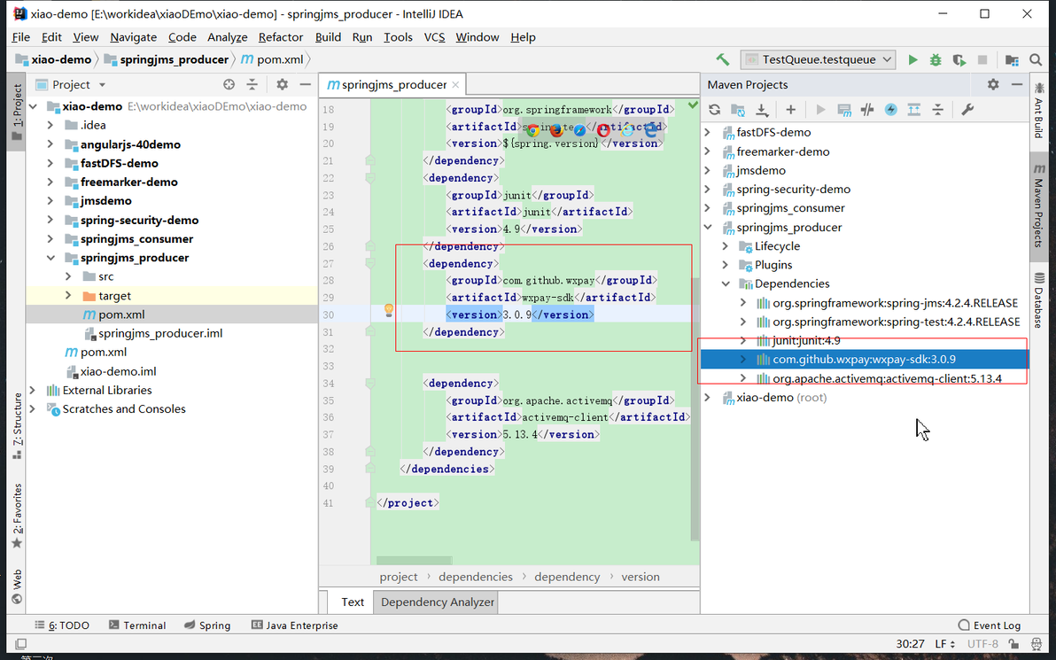 微信支付SDK wx-sdk 打包安装到本地maven仓库 - 哔哩哔哩