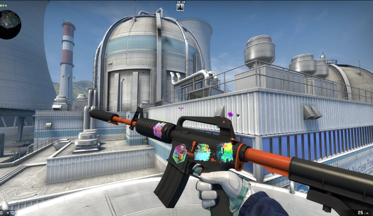 【CSGO】M4A1消音怎么配？8套精选贴纸方案看个够 枪械潮流#03 - 哔哩哔哩