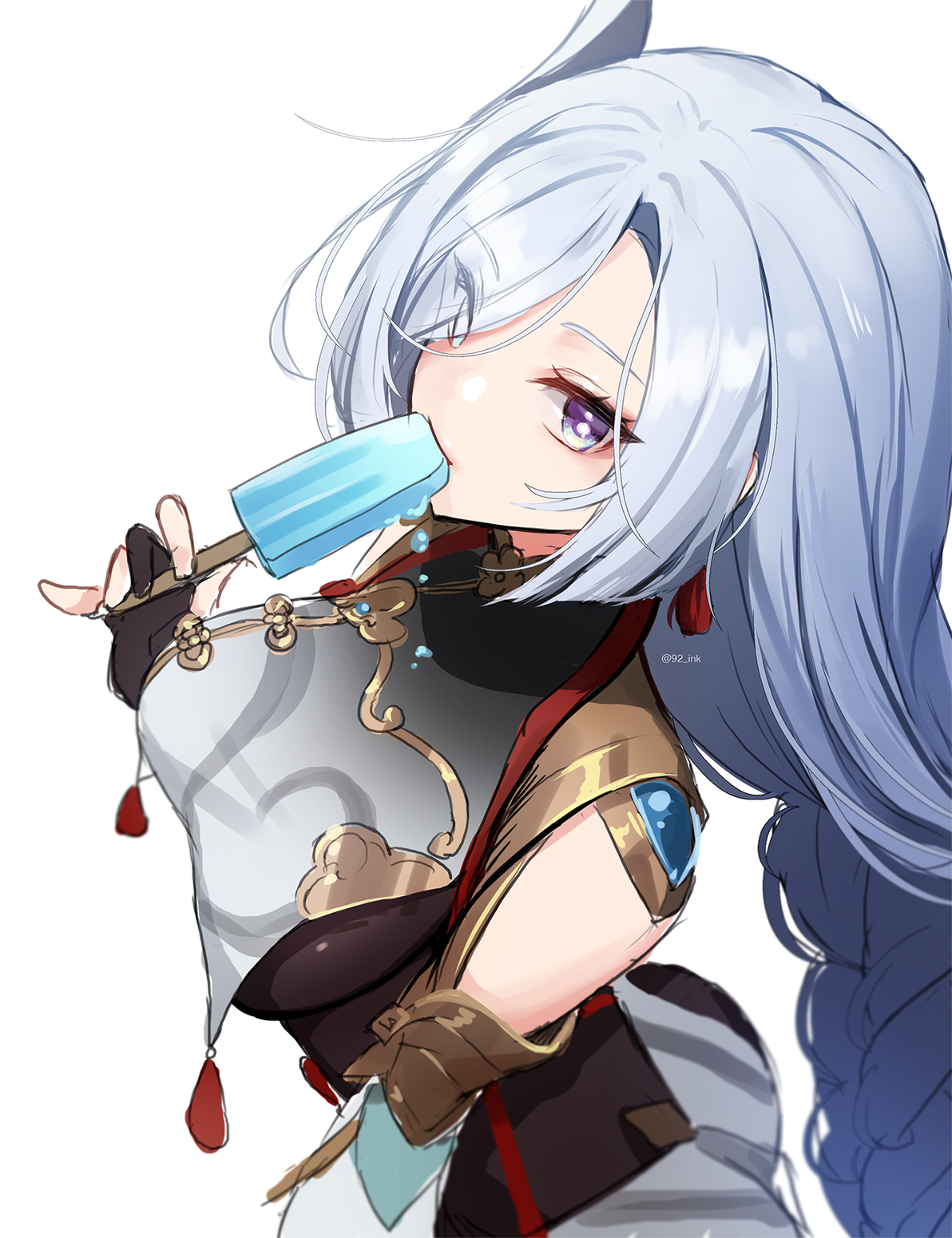 【原神】耗时超200小时找图，100张申鹤高质量美图、壁纸第一回，第三十七期（收藏向） - 哔哩哔哩