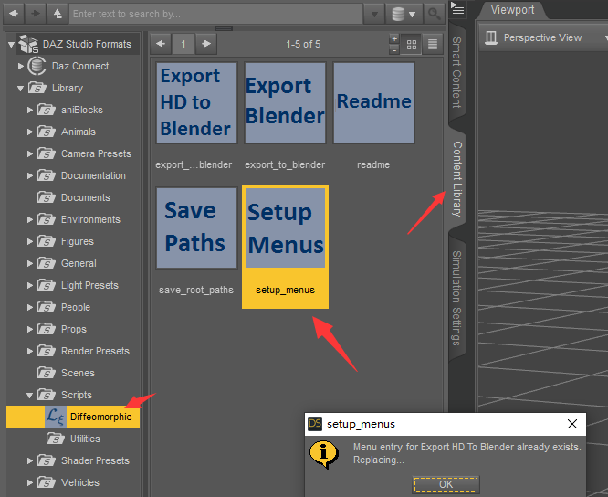 DAZ to Blender导出插件Daz Importer Version 1.5使用流程 - 哔哩哔哩