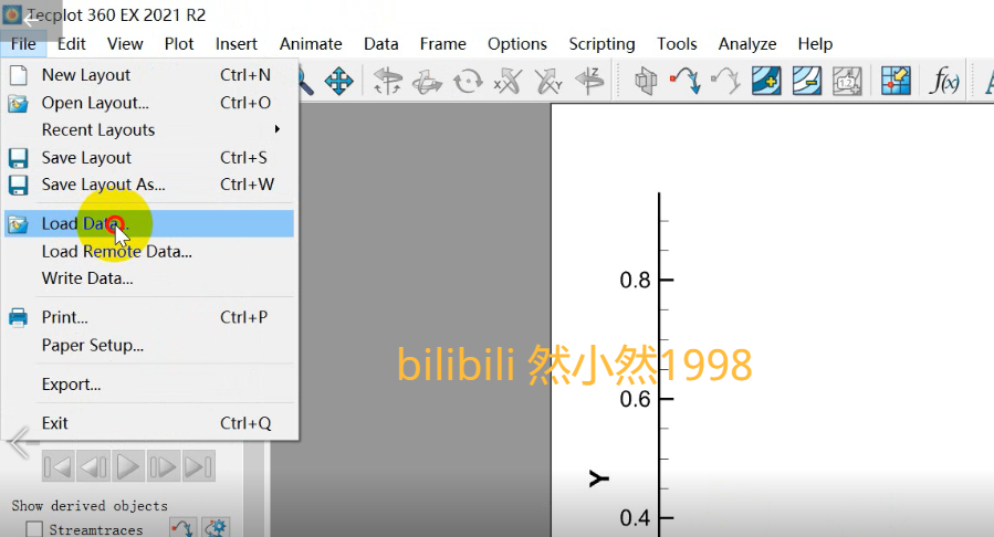 将fluent的h5文件导入tecplot的方法 - 哔哩哔哩