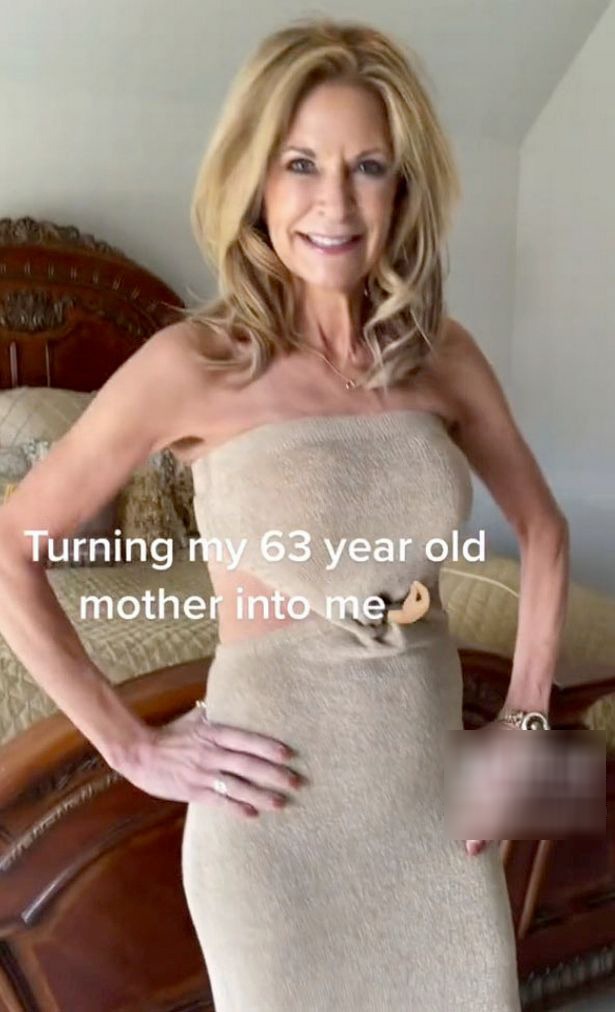 63岁妈妈变身“最辣奶奶”，身着性感迷你裙，观众都为之着迷 - 哔哩哔哩