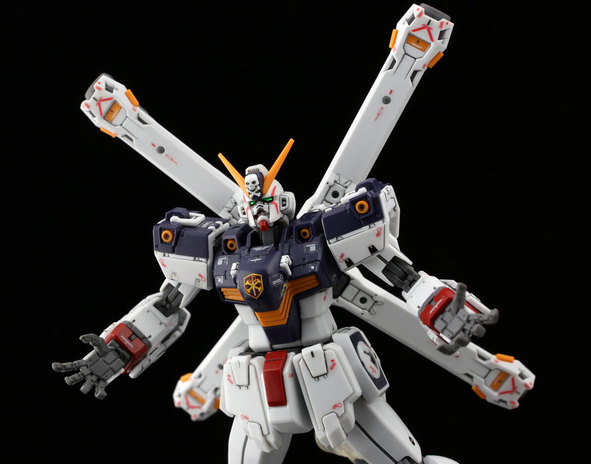 【高达模型吧评测】RG 1/144 海盗高达X1 - 哔哩哔哩