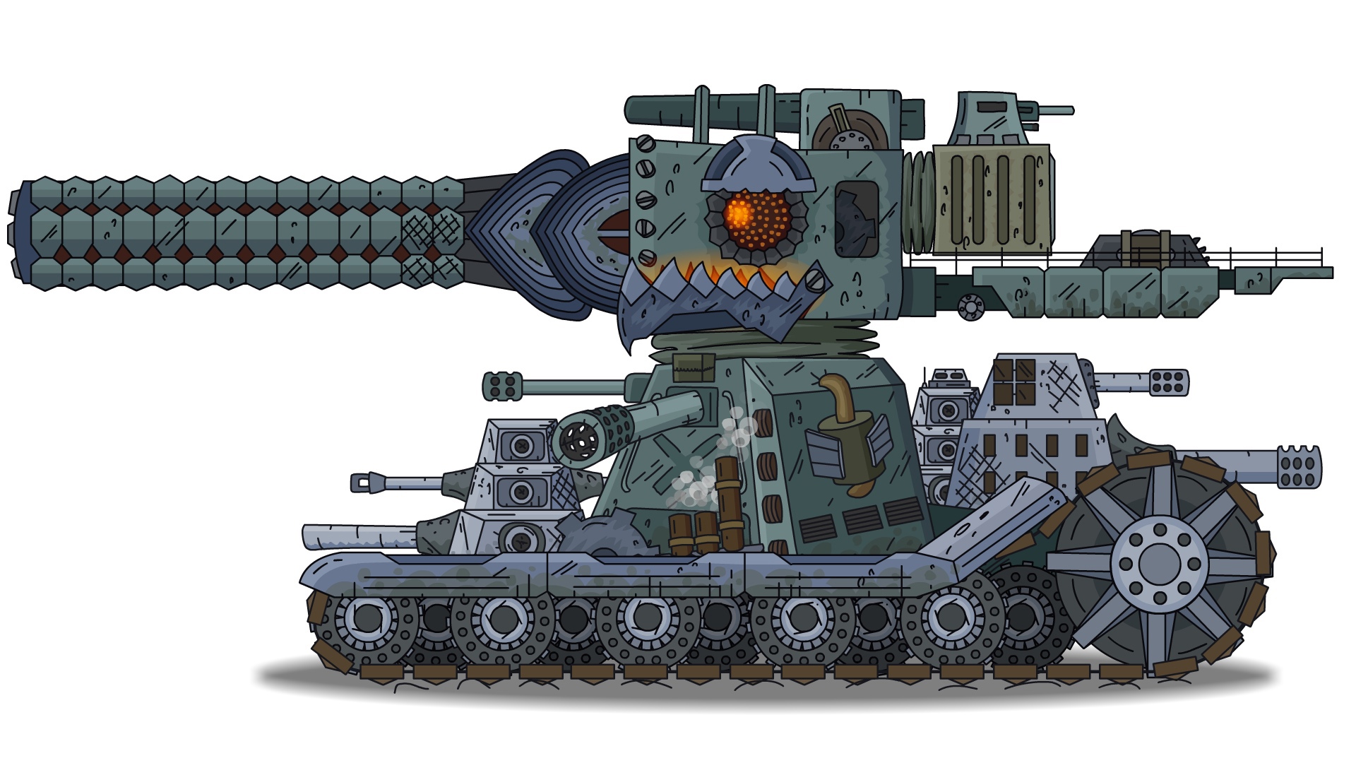 Gerand坦克动画其他系坦克素材合集 - 哔哩哔哩