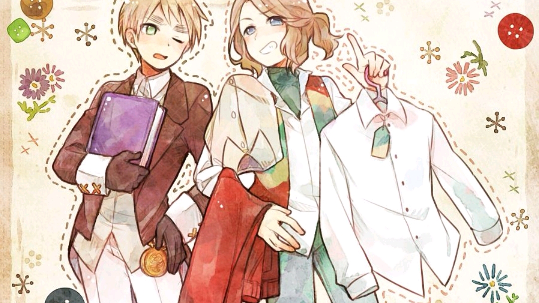 转角遇到边牧『aph同人/Dover』 - 哔哩哔哩